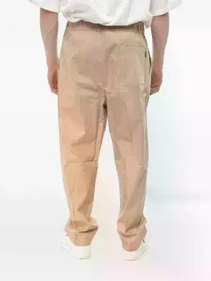 LANEUS Pleated Tapered Trousers