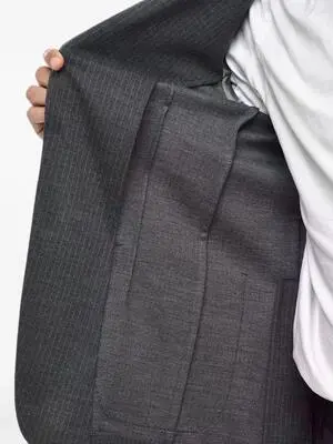 Corneliani Pinstriped Virgin-wool Blazer
