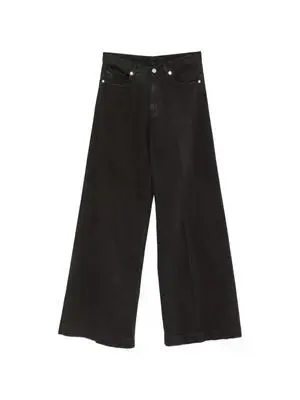 NINE:INTHE:MORNING Nadia Belt-loop Jeans - Brown