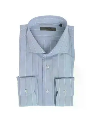Corneliani Striped Cotton Shirt