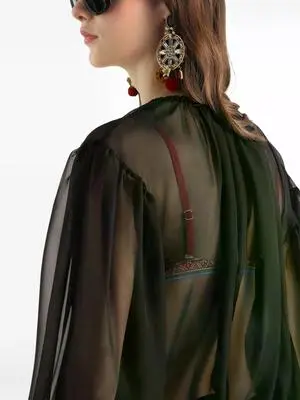 Dolce & Gabbana Silk Chiffon Top