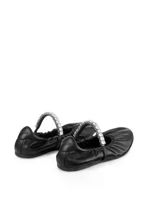 Jimmy Choo Metal Flats For Women