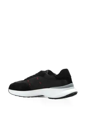 Kiton Suede Panelled Sneakers