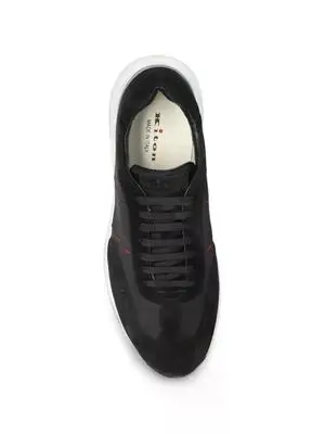 Kiton Suede Panelled Sneakers