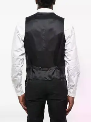 Corneliani V-neck Welt-pocket Waistcoat