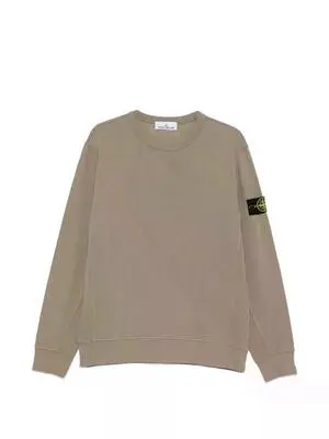 Stone Island Logo-patch Sweatshirt - Green
