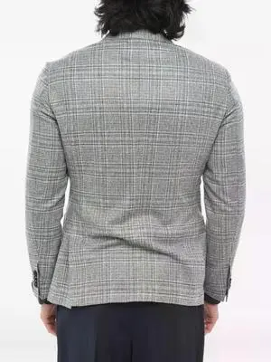 Corneliani Checked Single-breasted Blazer