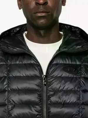 DIESEL® Quilted Hooded Gilet