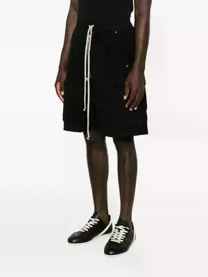 Rick Owens Drawstring Cargo Shorts