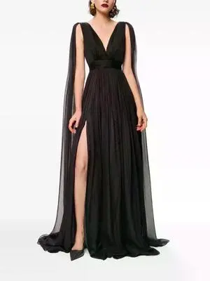 Framboise Plain Evening Dresses