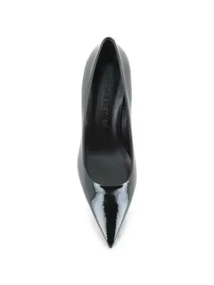 SERGIO LEVANTESI Patent-finish Pointed-toe Pumps