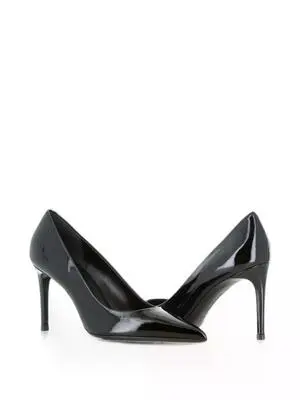 SERGIO LEVANTESI Patent-finish Pointed-toe Pumps