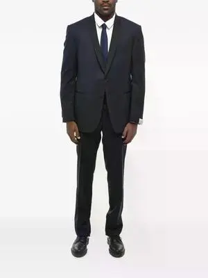 Corneliani Satin-trim Shawl-lapel Three-piece Suit