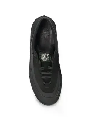Stone Island S100020 Canvas Suede Low-top Sneakers