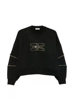 Elisabetta Franchi Logo Detail Sweatshirt