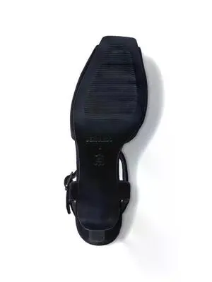 Bernardo Hartley Buckle-fastening Square-toe Sandals