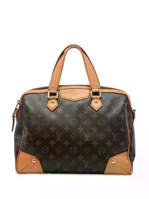 LOUIS VUITTON 2014 Monogram Retiro Pm Satchel - Brown