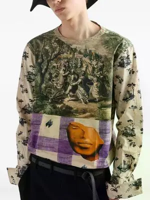 Prada Printed Cotton Shirt