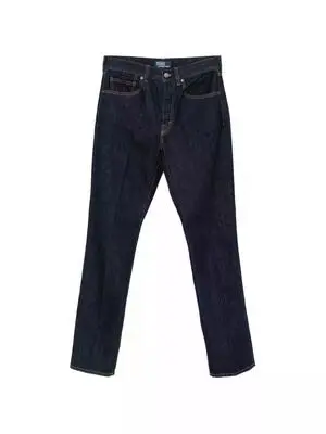 Polo Ralph Lauren Straight-leg Jeans With Contrast Stitching