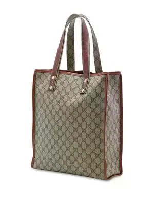 Gucci 2016-2026 Gg Supreme Web Tote Bag