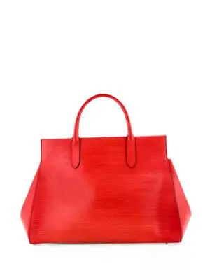 LOUIS VUITTON Marly Handbag Epi Leather Mm Satchel - Red
