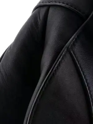 Dior Leather Saddle Shoulder Bag - Black