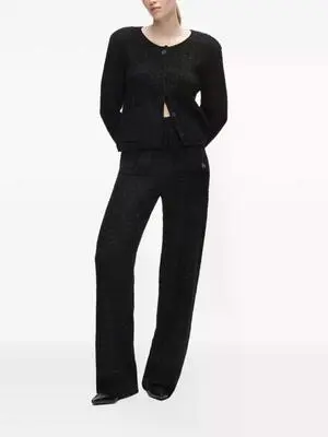 Karl Lagerfeld Sequin-embellished Bouclé Trousers