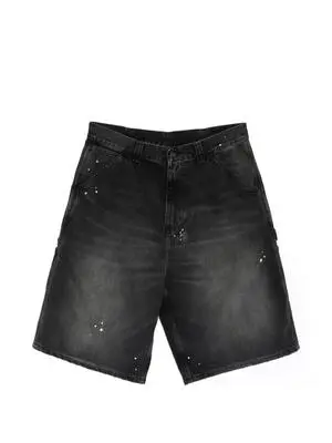Carhartt Work In Progress Oversized Fit Carpenter Shorts - Black