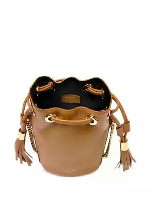 LANCEL Bucket Bag With Tassel Detail And Chain-link Strap