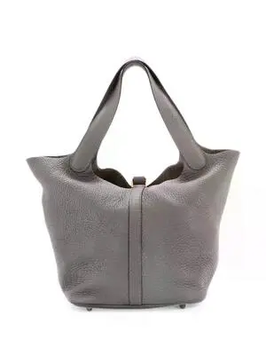 Hermès Picotin Lock Bag Clemence Mm Bucket Bag