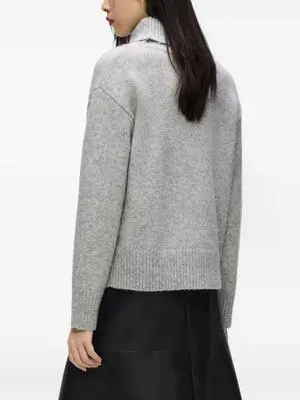 Karl Lagerfeld Soutache Turtleneck Sweater