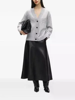 Karl Lagerfeld Mélange Soutache Cardigan