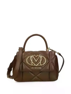 Moschino Logo-plaque Tote Bag