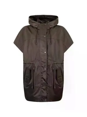 Max Mara Water-repellent Twill Padded Gilet - Brown