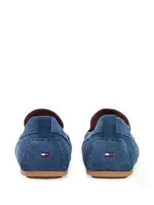 Tommy Hilfiger Suede Penny Loafers