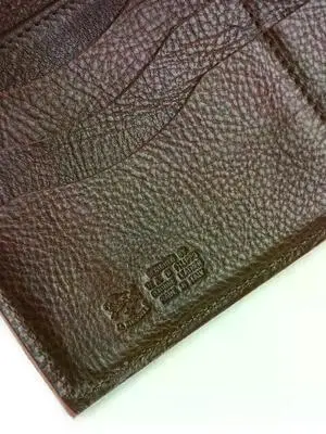 Il Bisonte Hammered Leather Wallet