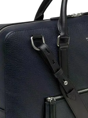 Smythson Ludlow Zip-front Laptop Bag