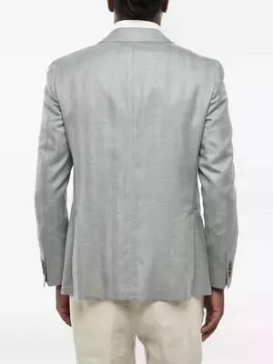 Corneliani Herringbone Single-breasted Blazer