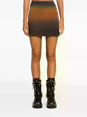 Roberto Cavalli Knitted Mini Skirt