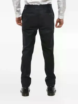 Corneliani Academy Belt-loop Wool Trousers