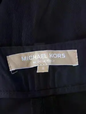 Michael Kors Wool Blend Buttoned Trousers