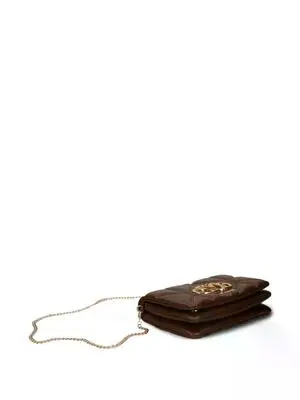 Moschino Quilted Logo Crossbody Bag