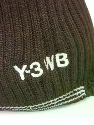 Y3 X Wales Bonner Ribbed Beanie Hat