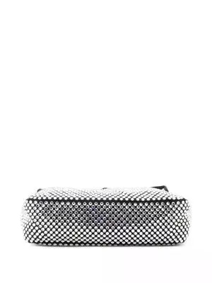 Prada Re-edition 2000 Crystal Embellished Satin Mini Hobo Bag
