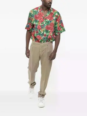 Incotex Pleated Tapered Trousers