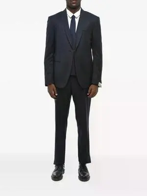 Corneliani Academy Jacquard Three-piece Suit