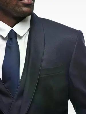Corneliani Academy Jacquard Three-piece Suit