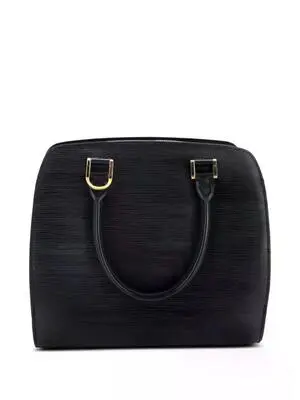 LOUIS VUITTON Epi Leather Pont Neuf Satchel - Black