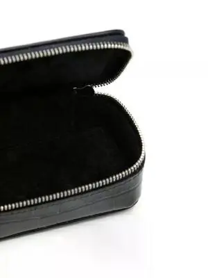 Smythson Crocodille-effect Leather Box