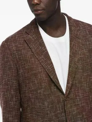 Corneliani Gate Hopsack-pattern Jacket